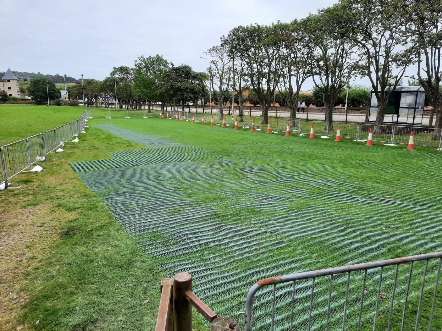 New temporary car park opens in north-east town