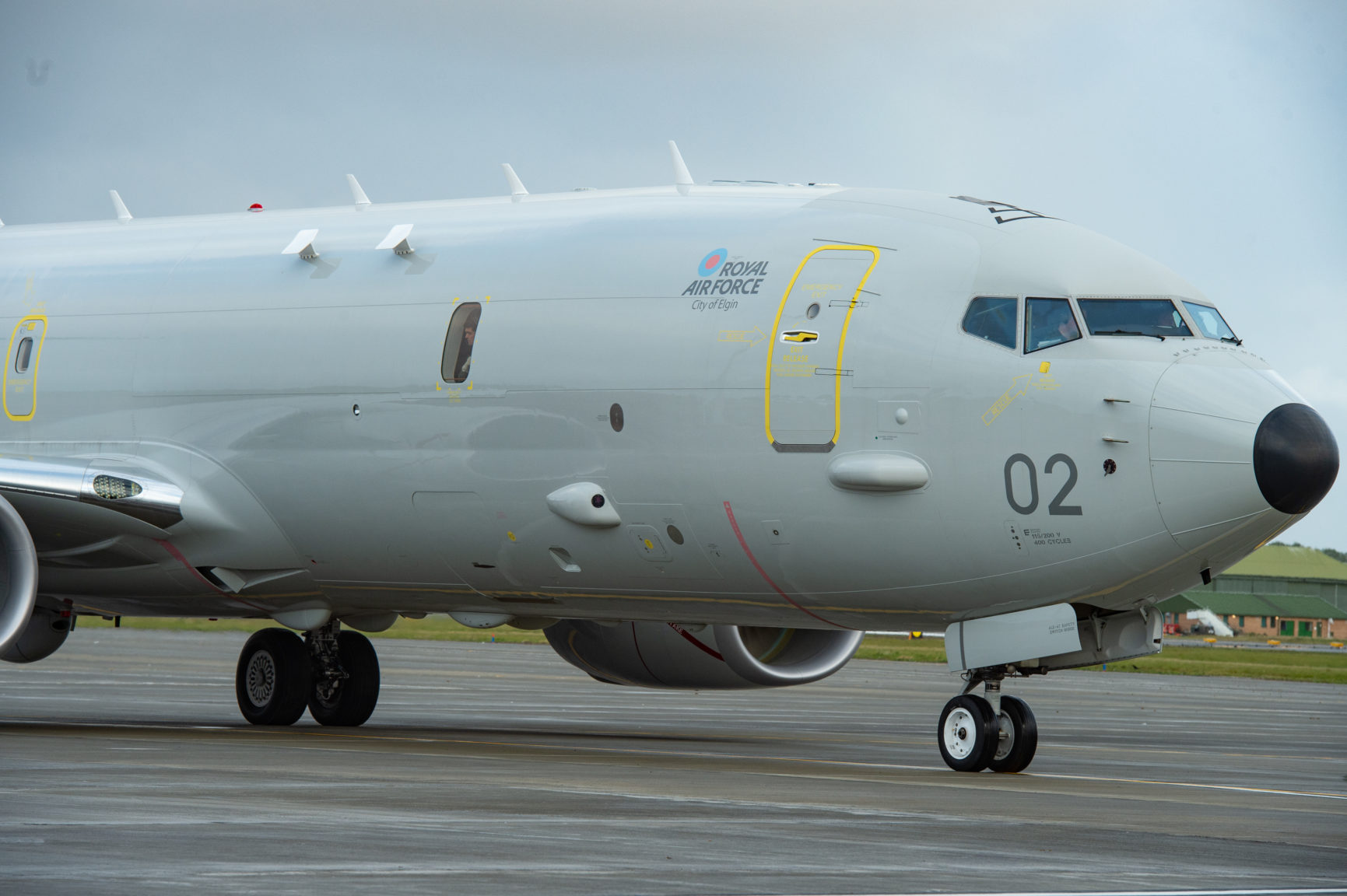 GALLERY: New era for RAF Lossiemouth as first Poseidon spy plane ...