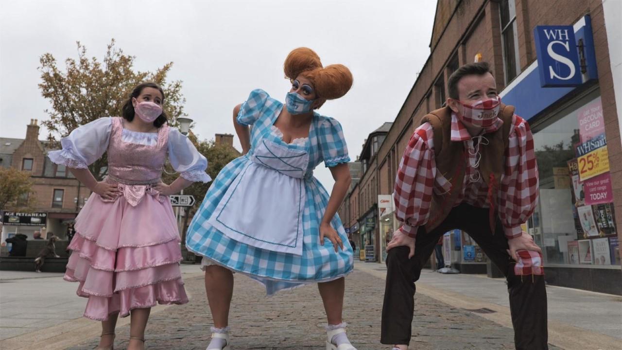 Peterhead performers taking 40th anniversary pantomime online - Press ...