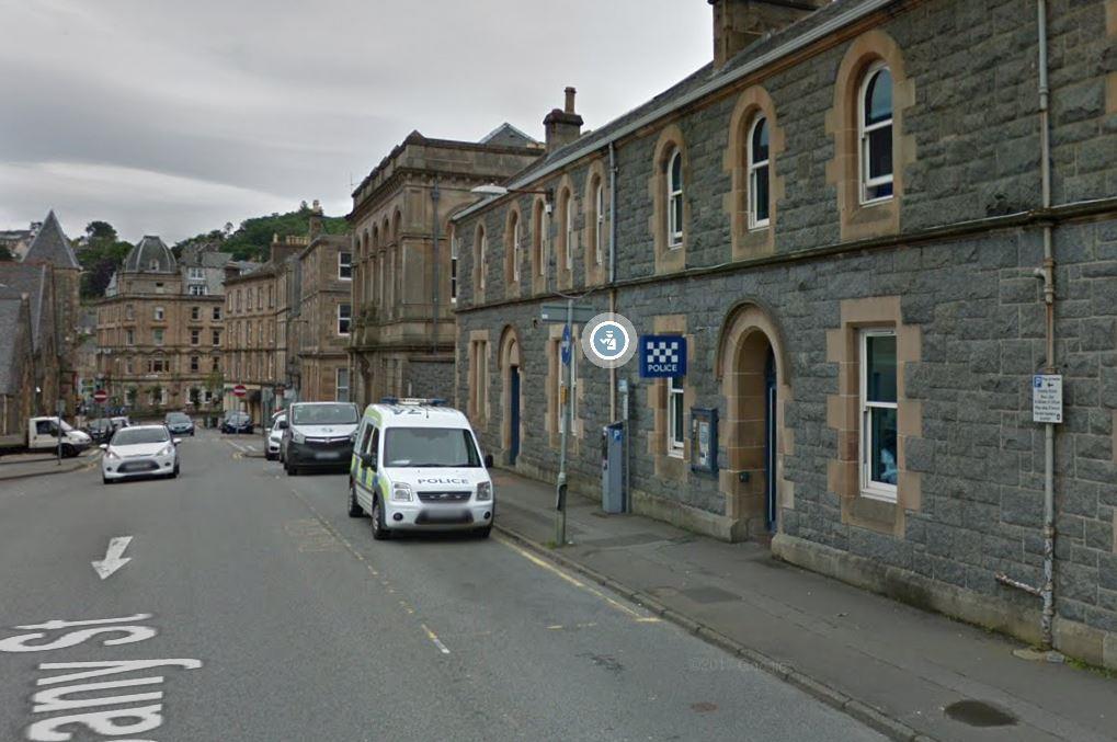 Oban police report finding cash register after break in at shop