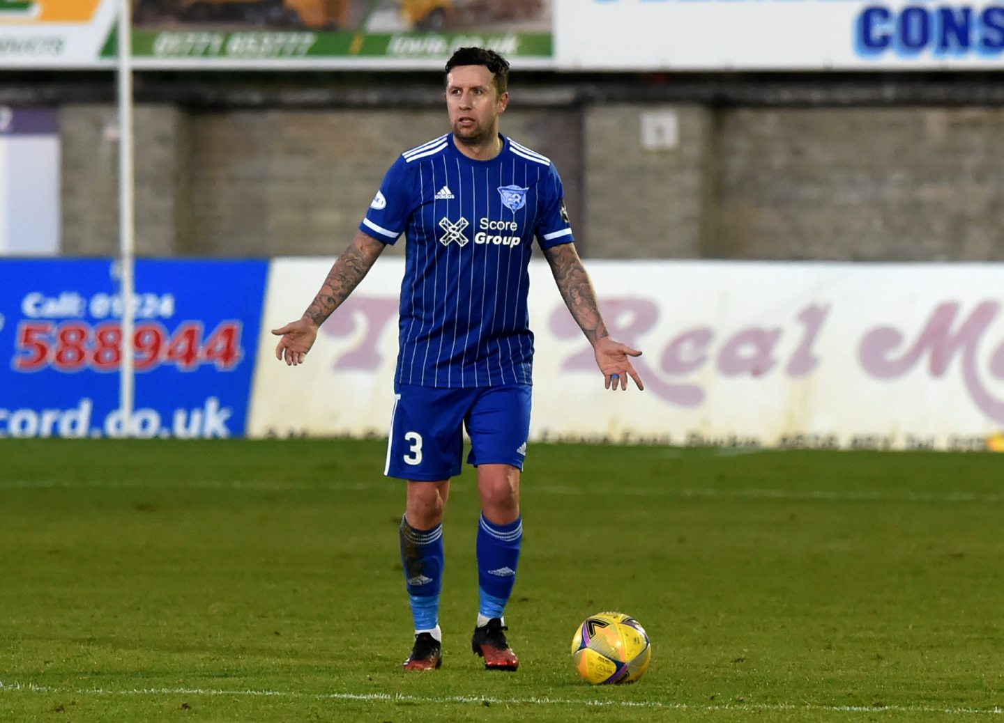 Ryan Conroy says it's time for Peterhead to turn performances into points