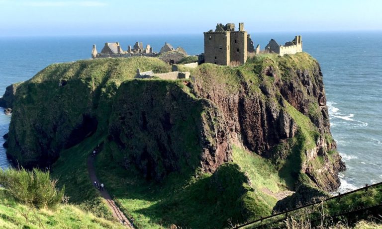Dunnottar Castle: Finding new ways to tell 1,000 years of siege ...