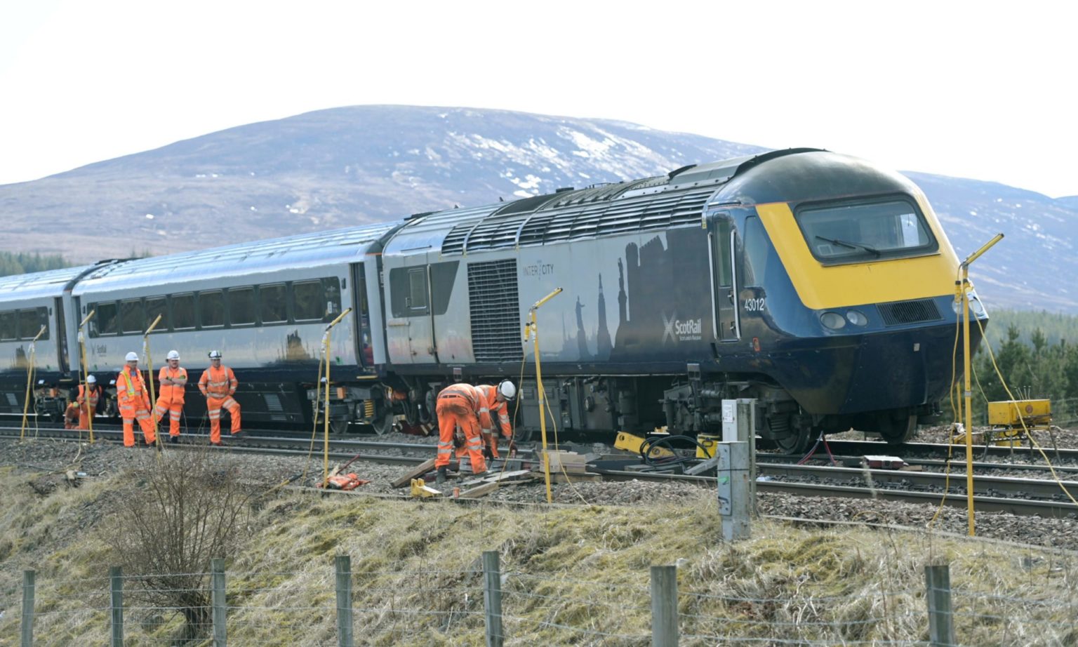 Railway between Inverness and Perth to reopen following derailment