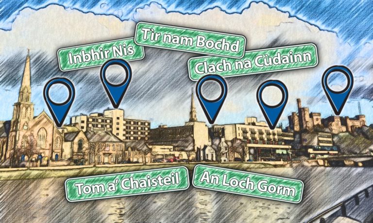 New map reveals hidden history behind Gaelic names for places in Inverness