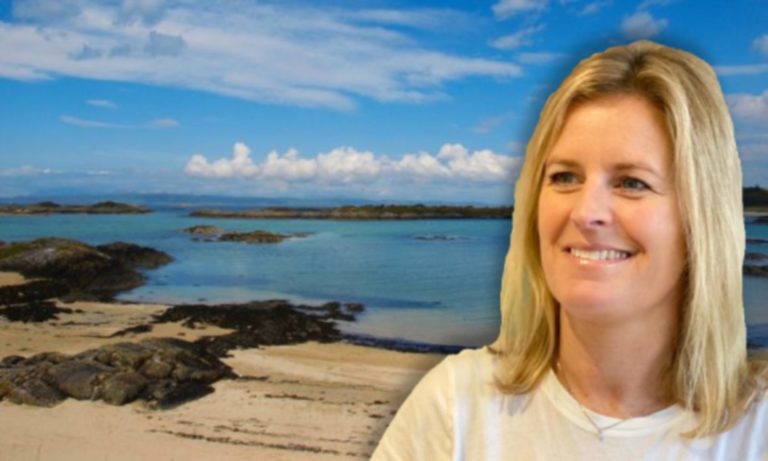 Artist Hope Blamire exposes "ugly truth" of staycations on beaches ...