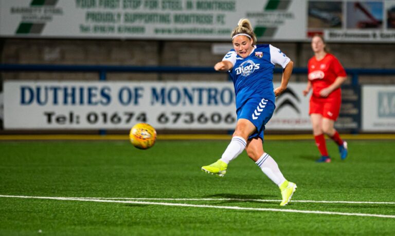 Aberdeenshire striker Aimee Ridgeway dazzles in SWF Championship North