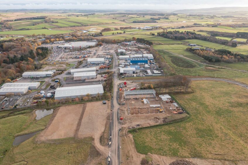 Thainstone Business Park: First units set for completion in 2022