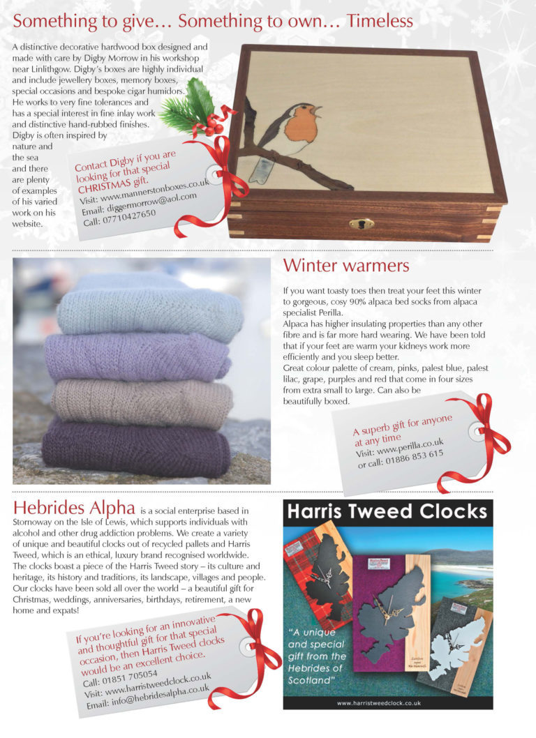 The Scots Magazine's Christmas Gift Guide