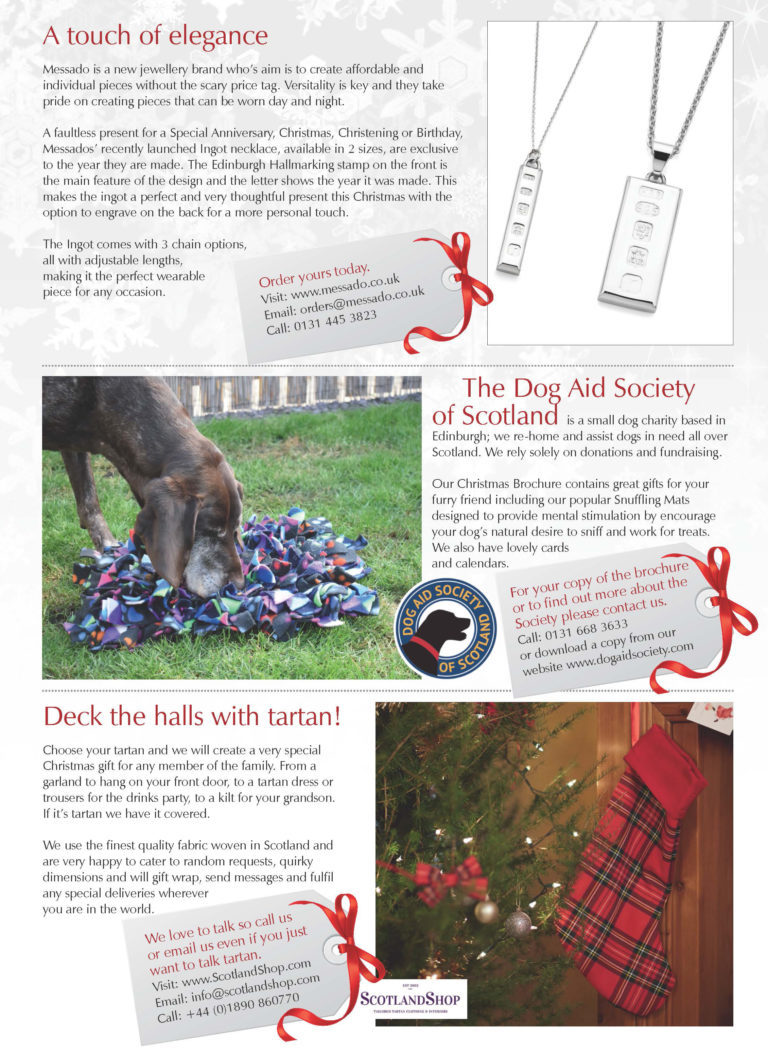 The Scots Magazine's Christmas Gift Guide