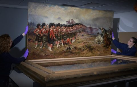 Famous war painting conserved for re-display - Scottish Field