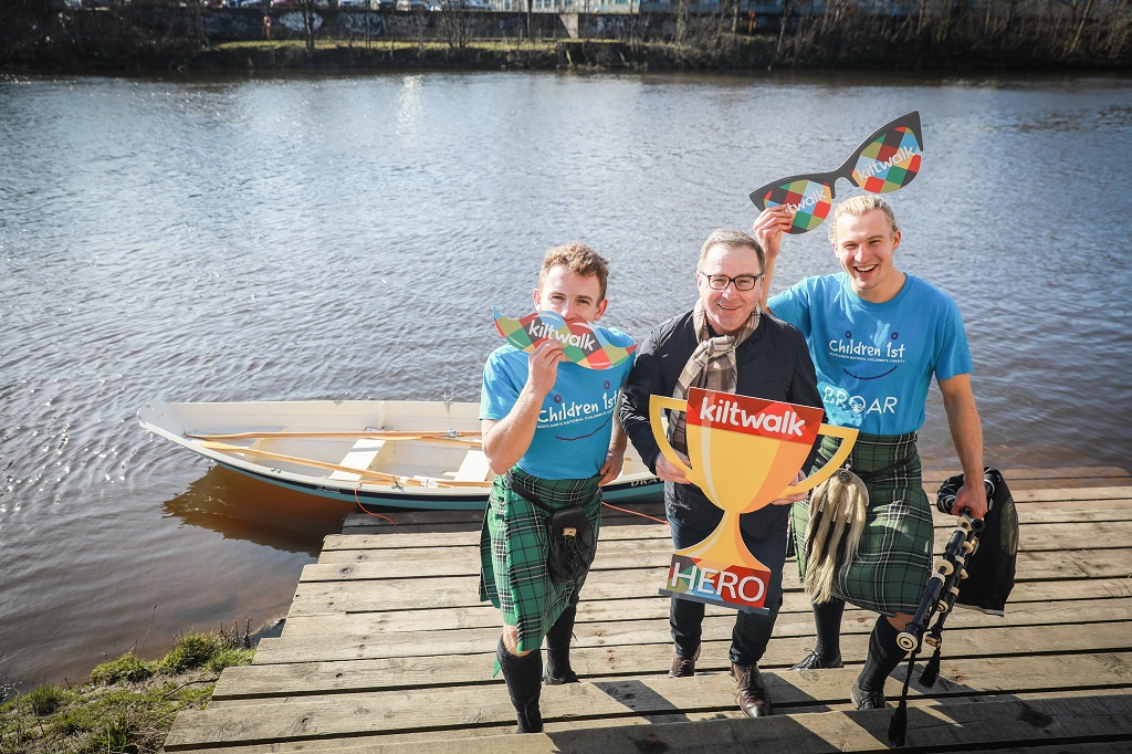 BROAR swap their oars for Kiltwalk walking boots - Scottish Field