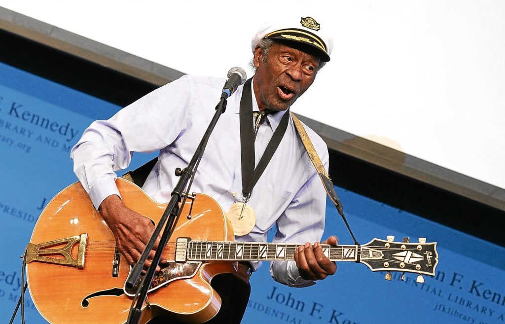 Chuck Berry was the man who invented rock 'n' roll... and he's still ...