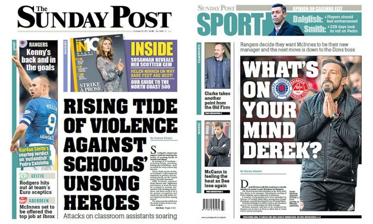 What's inside your copy of this weekend's Sunday Post - The Sunday Post