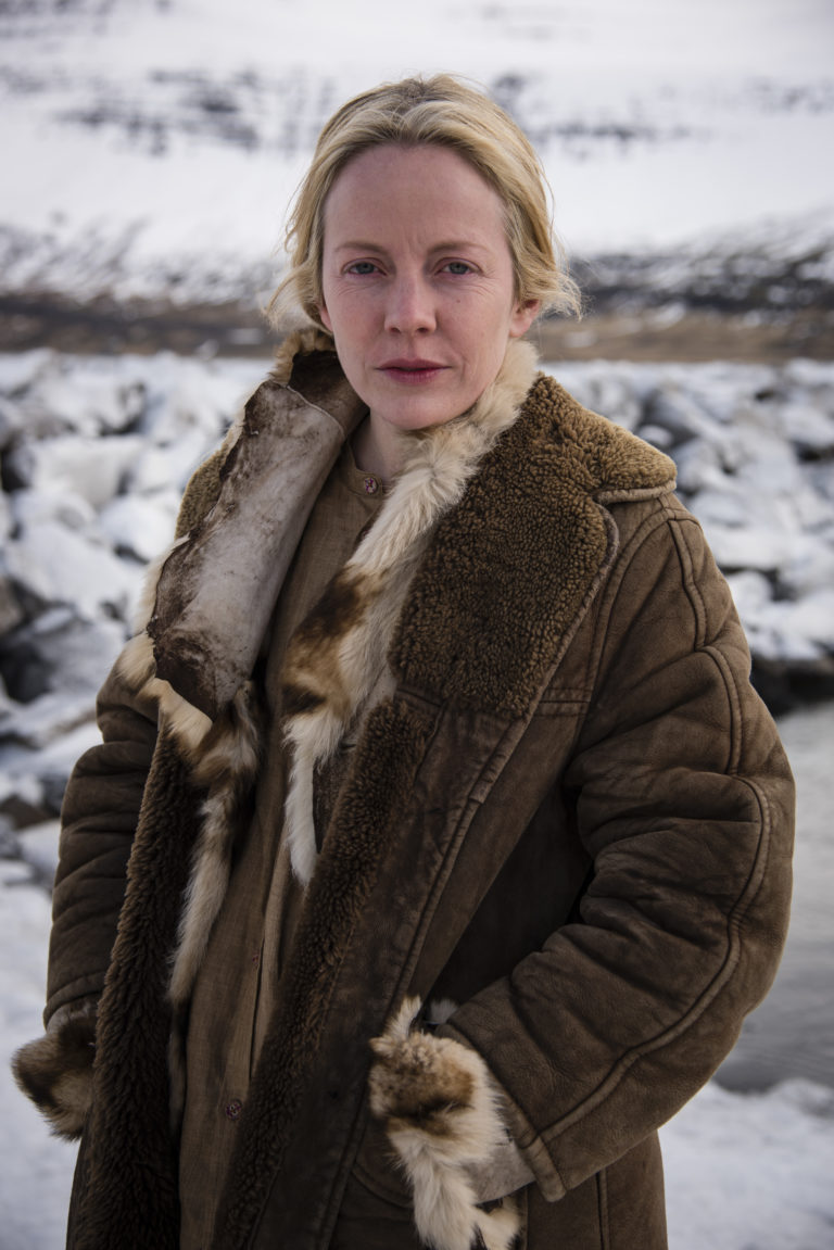 Fortitude star Alexandra Moen is going to miss those frosty receptions ...