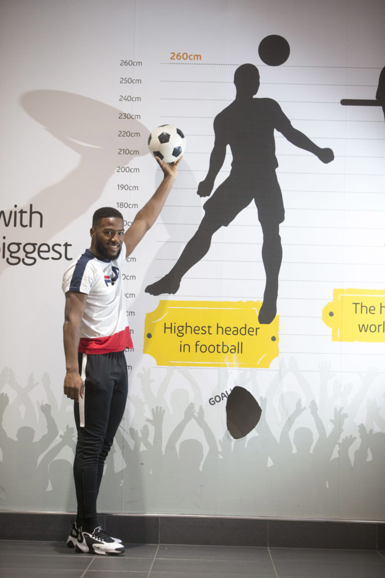 In pictures: St Mirren star Duckens Nazon tries to out-jump Cristiano ...