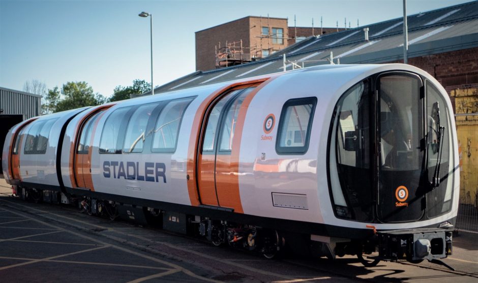 VIDEO: First new Glasgow Subway trains arrive for testing - The Sunday Post