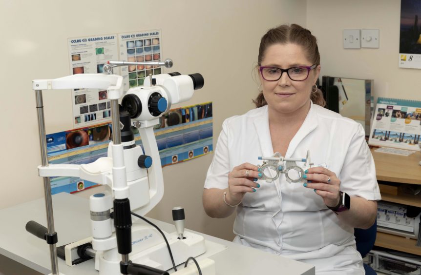 The perfect pupil: Glasgow woman trains to be an optician after 10 ...