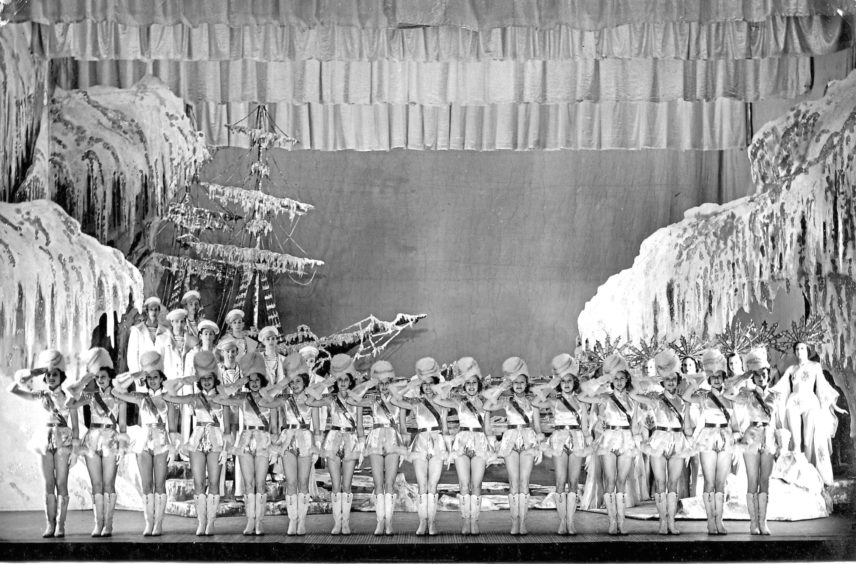 One foot in the past as revived Tiller Girls high kick it back to the ...