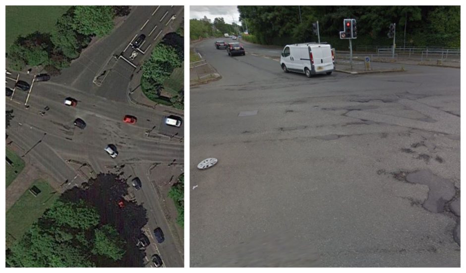 Revealed: Potholes on Scotland's roads so big they can be seen from ...