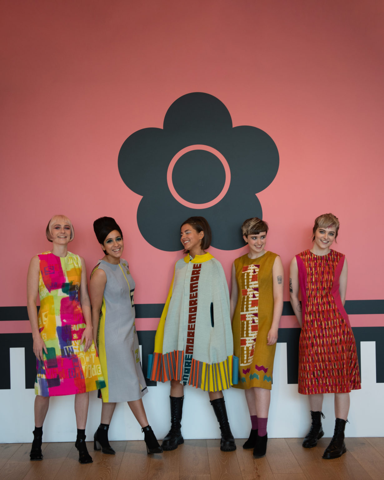 In pictures: V&A Dundee recreates Mary Quant image in fashion ...