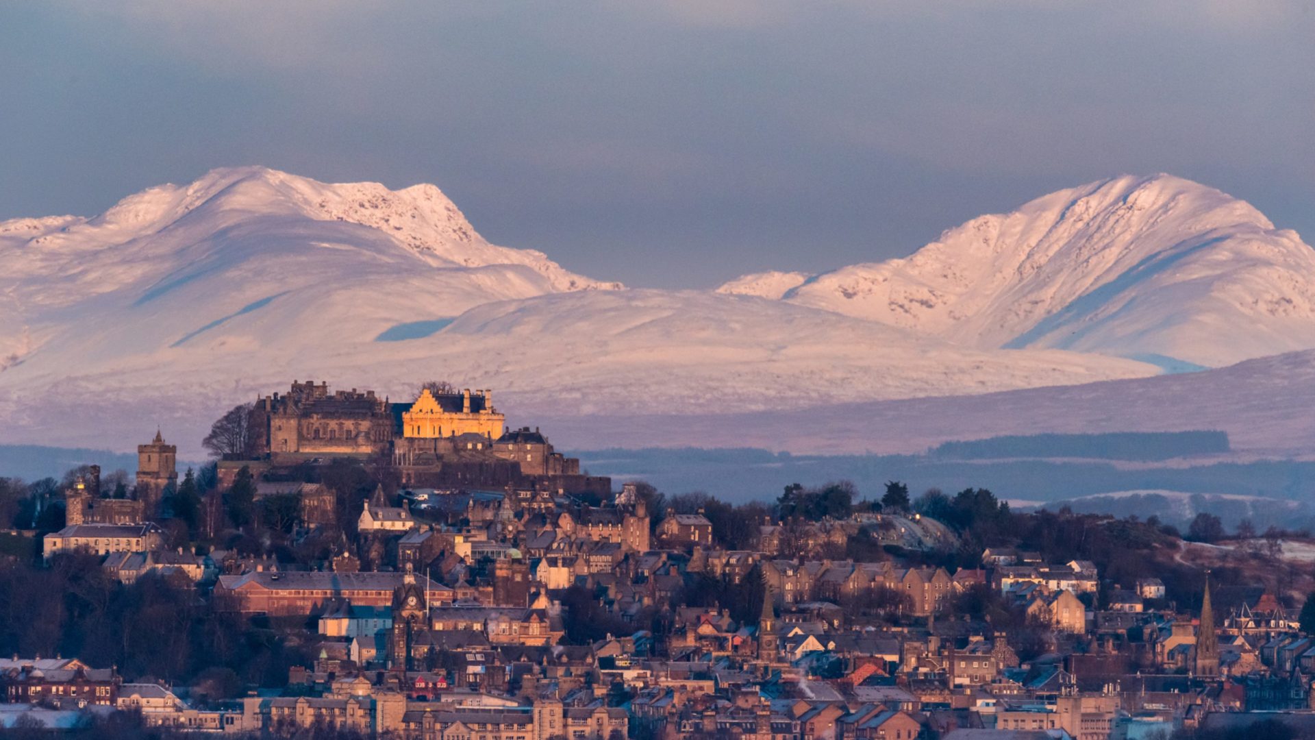The great outdoors: Elegant Ben Vorlich forms Stirling’s magnificent ...