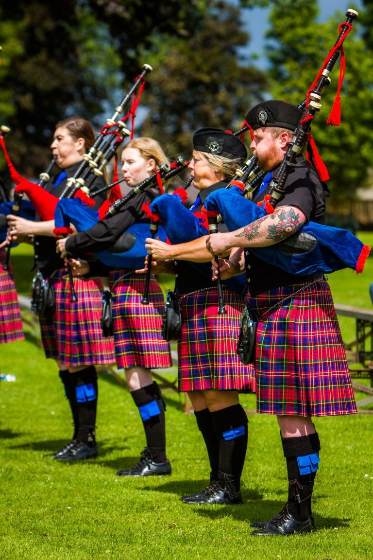 Bagpipe tune heralds Scottish Highland Games Association's march into 70th anniversary year ...