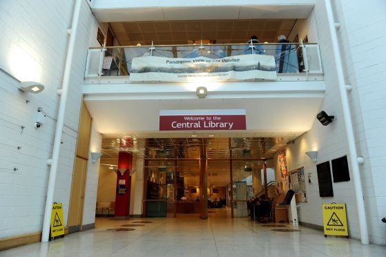 Leaky roof sparks fears over future of collections at Dundee Central ...