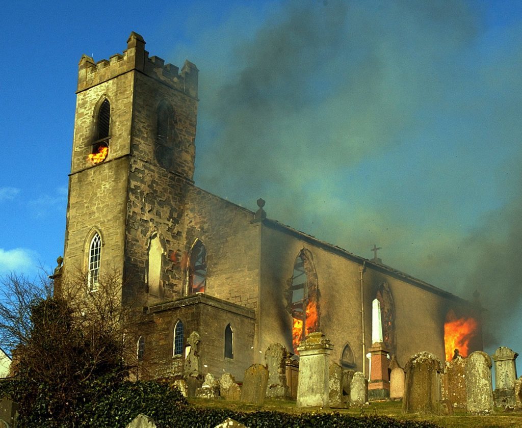 Fire-hit church faces being torn down - The Courier