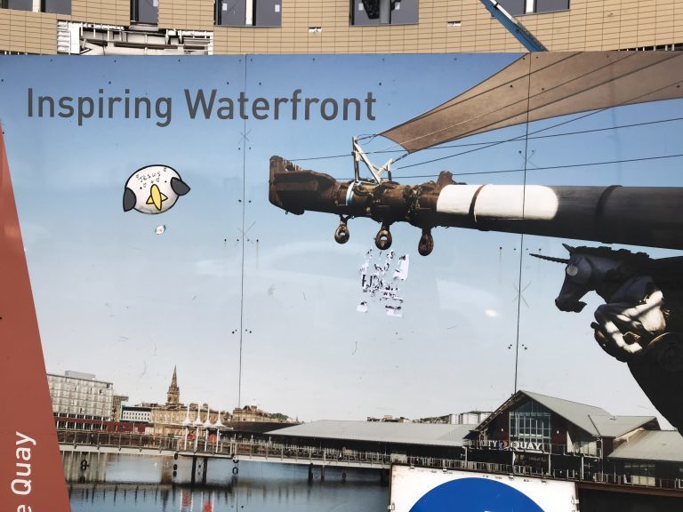 Nazi posters torn down in city centre - The Courier