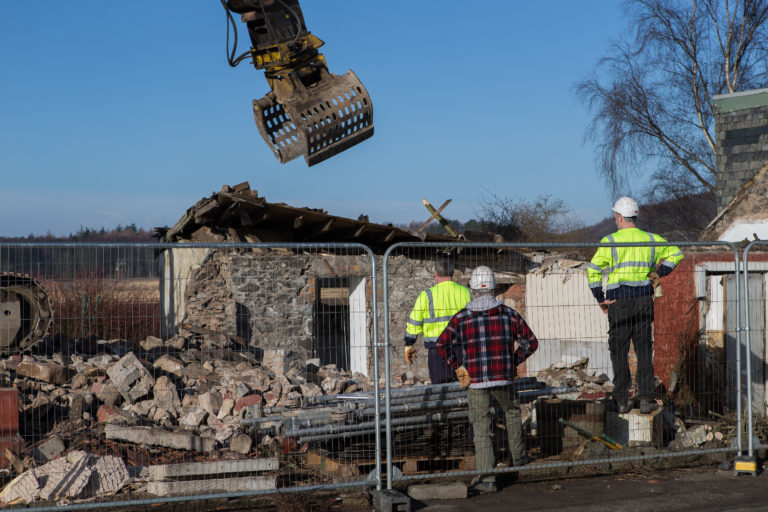 Demolition crew moves in as time runs out for Fife's historic ...