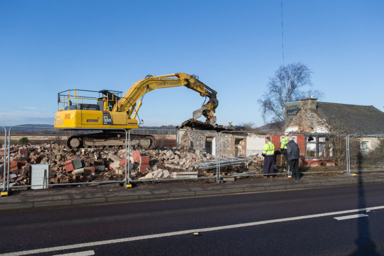 Demolition crew moves in as time runs out for Fife's historic ...