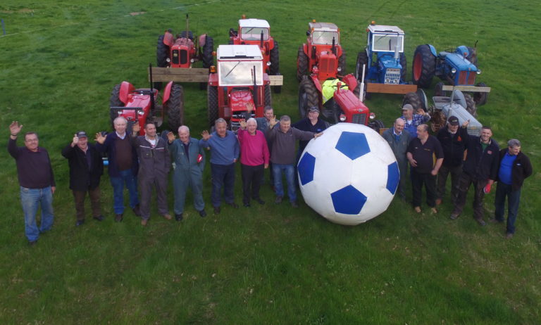 VIDEO: This is why vintage tractor football will be match of the day at ...
