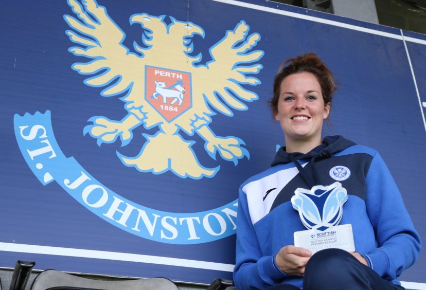 St Johnstone captain Jade McDonald wins player of the month award - The ...