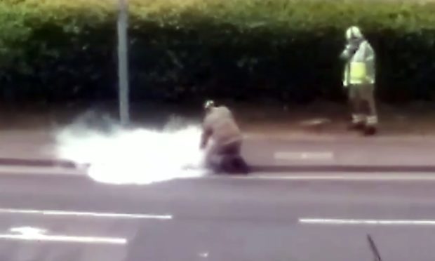 VIDEO: Power cuts in city centre after underground explosion in Dundee ...