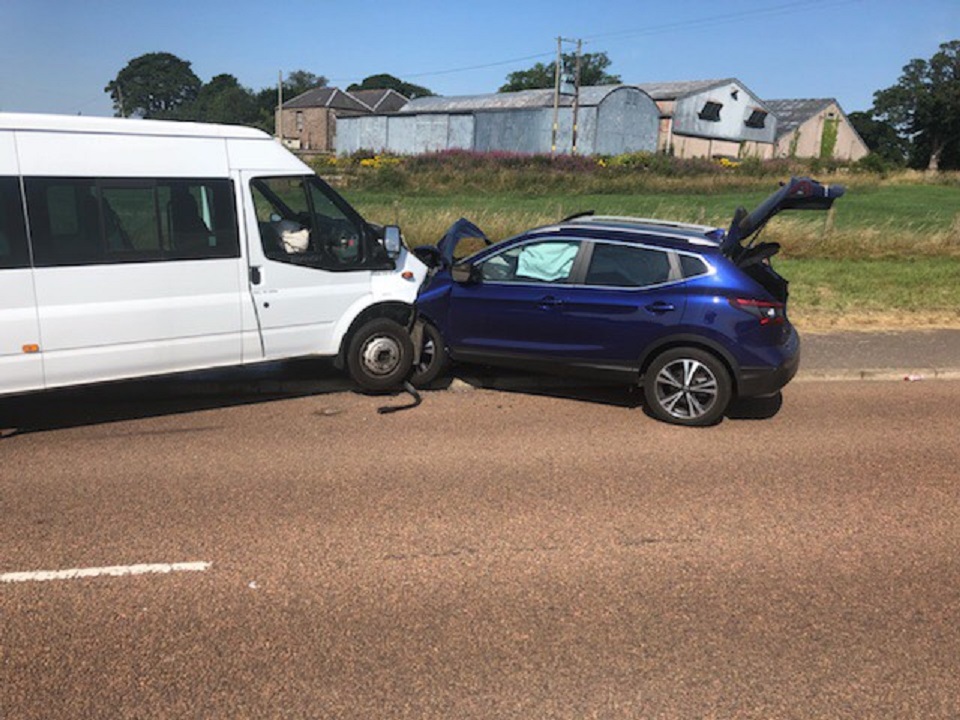 Motorist charged with careless driving following Angus crash - The Courier
