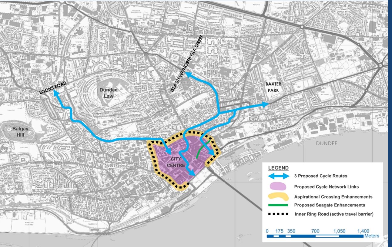 Cycle paths: Dundee councillor does not want car users overlooked at ...