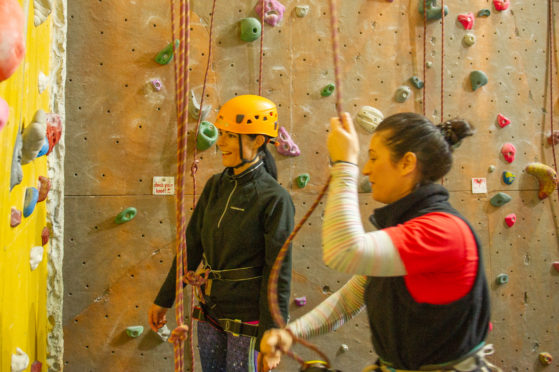 Conquering fears and scaling heights at Dundee's Avertical World - The ...