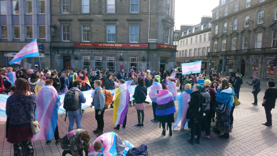 Trans Pride march brings colour to Dundee City Centre - The Courier