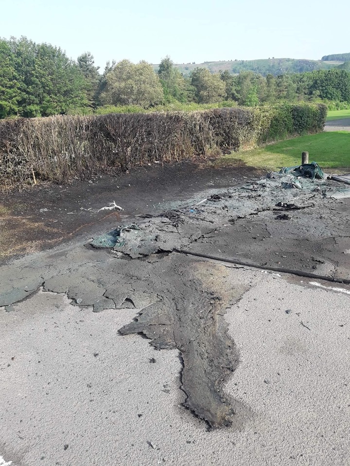 Benarty Gala will go ahead despite mindless vandals burning portable ...