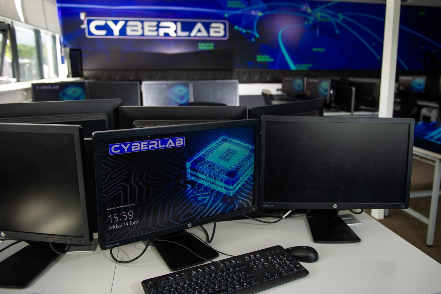 College unveils cyber security lab to train crime-fighting experts of ...