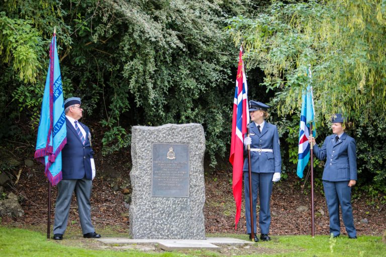 Formation of Royal Norwegian Air Force marked at Fife birthplace of ...