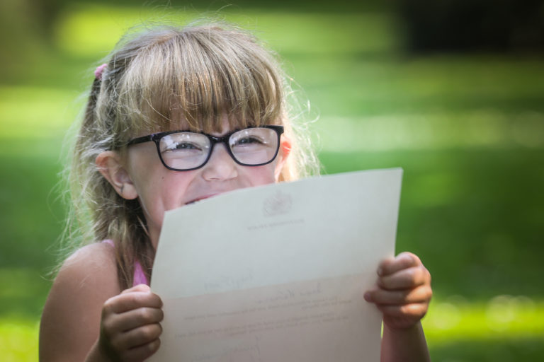 VIDEO: Watch Carnoustie girl Natasha's adorable reaction to receiving ...