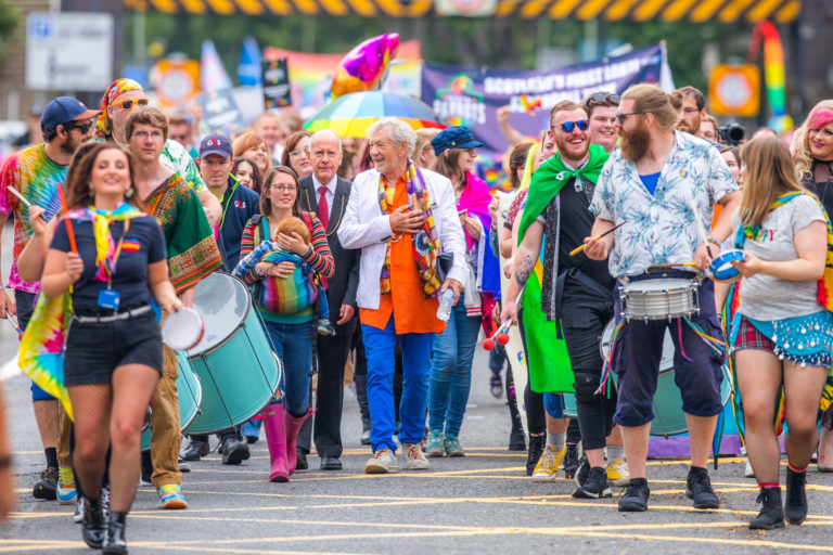 Perthshire Pride celebrates beautiful day in the sun as Sir Ian ...