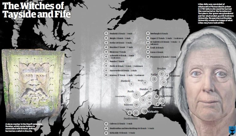 Interactive map reveals the stories of witches - male and female - in ...