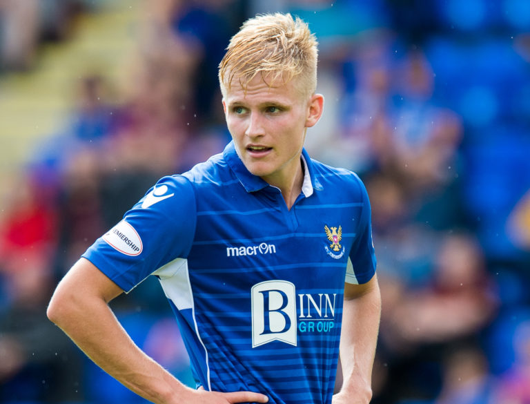 Ali McCann signs new deal with St Johnstone - The Courier