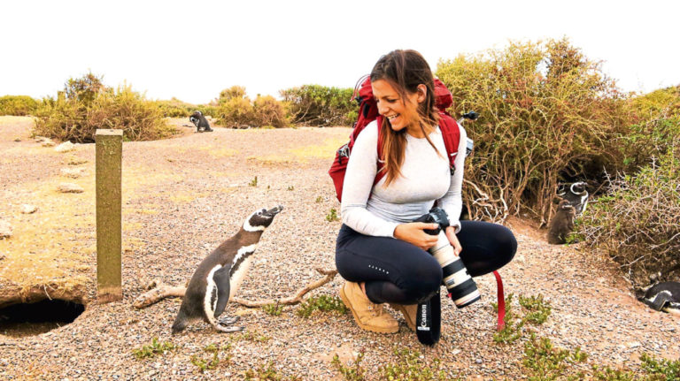 FEATURE: Wildlife presenter Lizzie Daly - who starred in viral image of ...