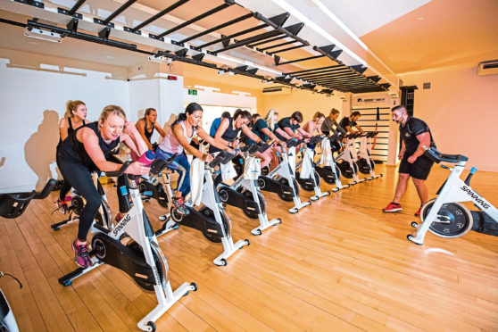 FEATURE: Spin and sweat your way into 2020 at Crieff Hydro fitness ...