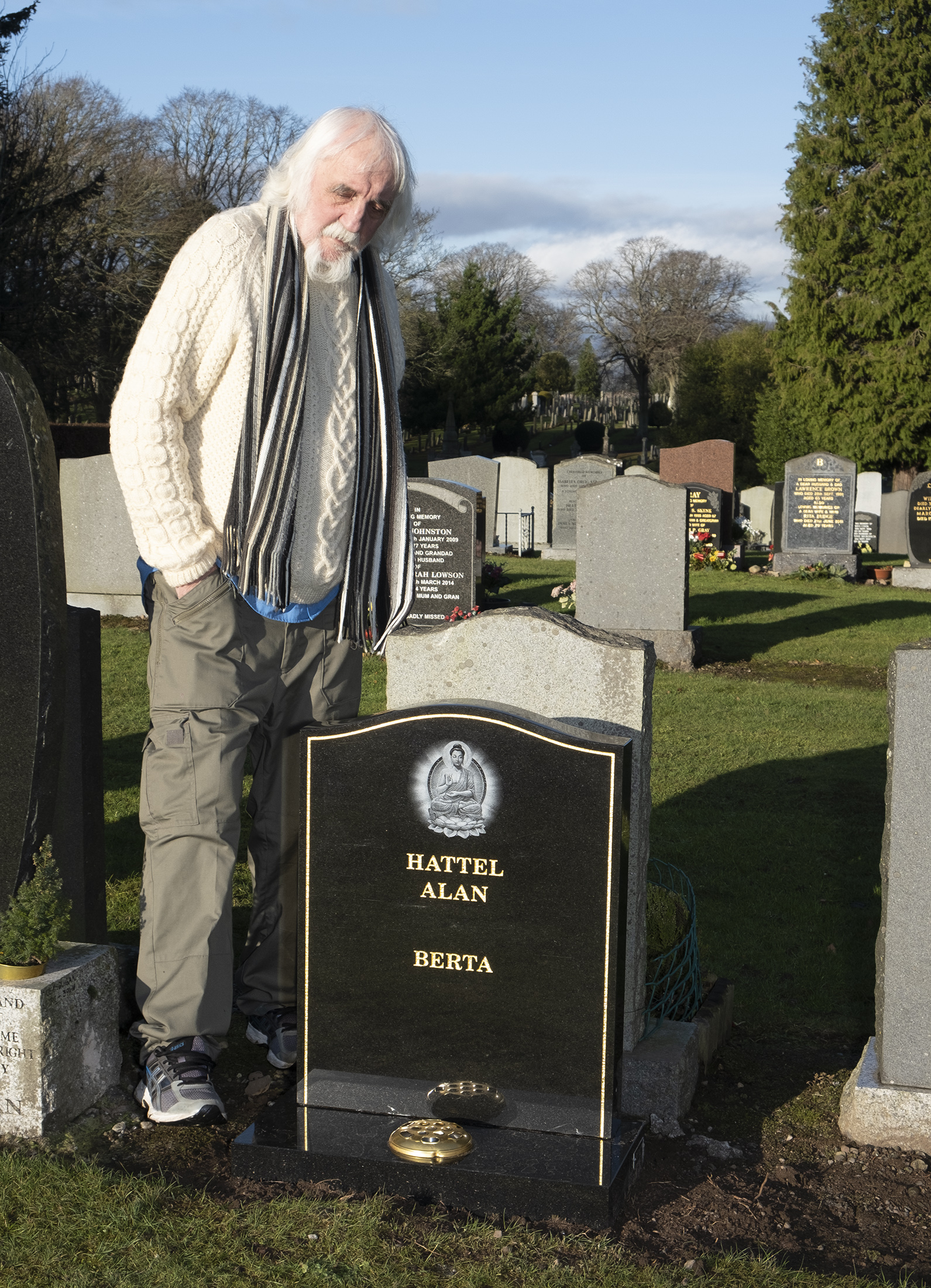 'I'm still alive' declares Angus man after discovering his own grave in ...