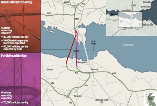 Queensferry Crossing has 'more traffic than it was built to cope with ...