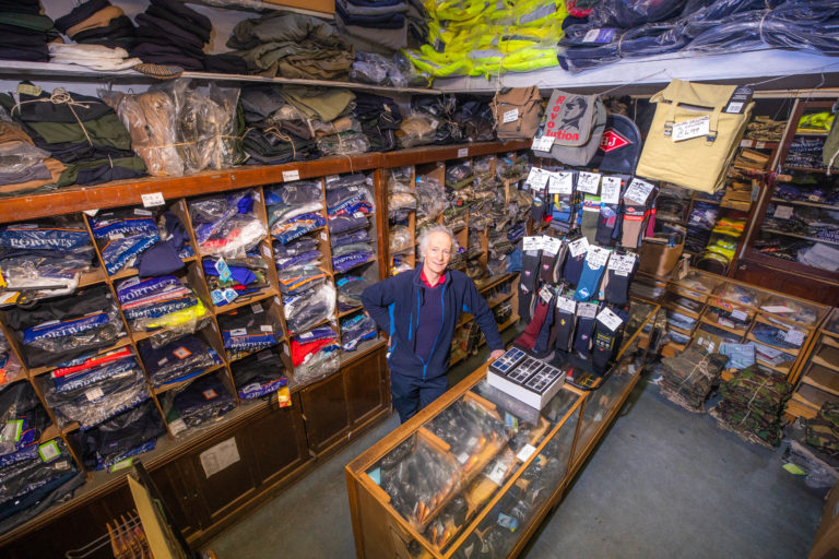Perth gran clocks up 63 years behind Ferguson's shop counter